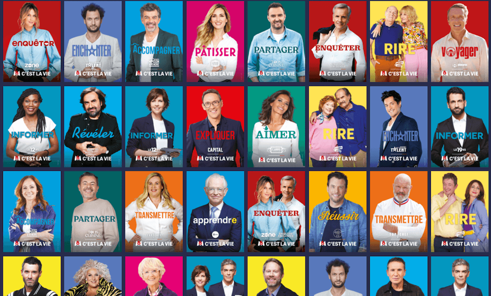 Une campagne publicitaire avec un nouveau slogan pour M6 - Ecran total